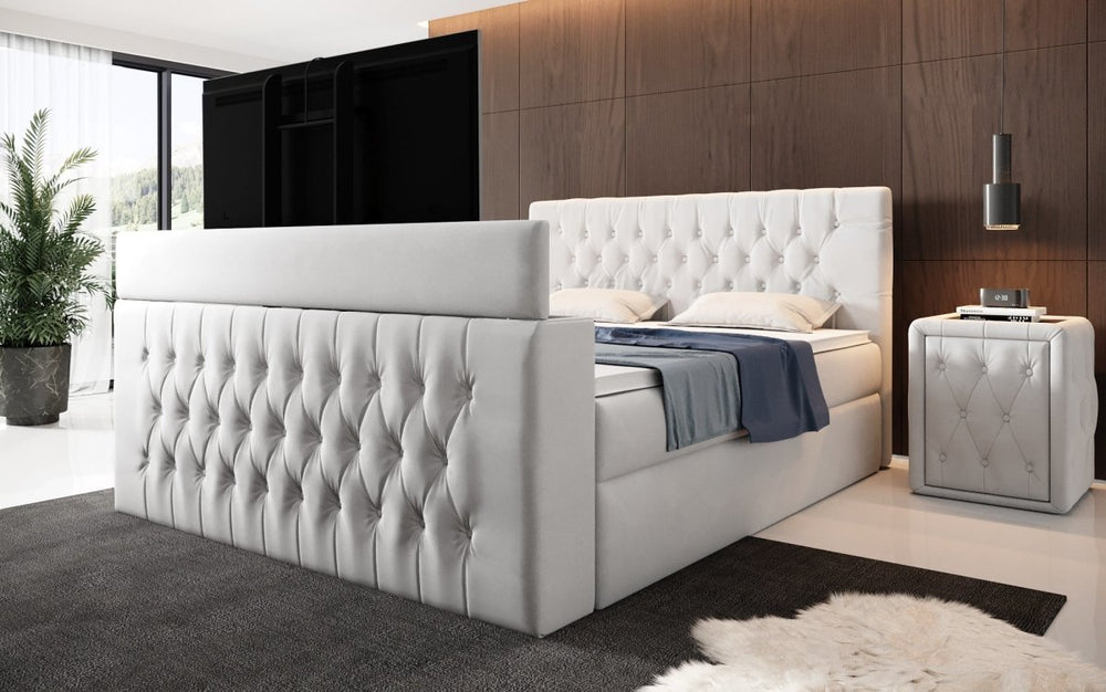 Boxspringbett Velano mit TV Lift und Stauraum